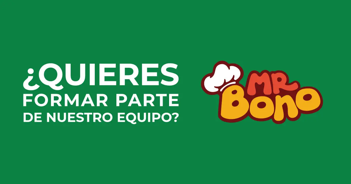 Trabaja con Nosotros | Únete al Equipo de Mr. Bono